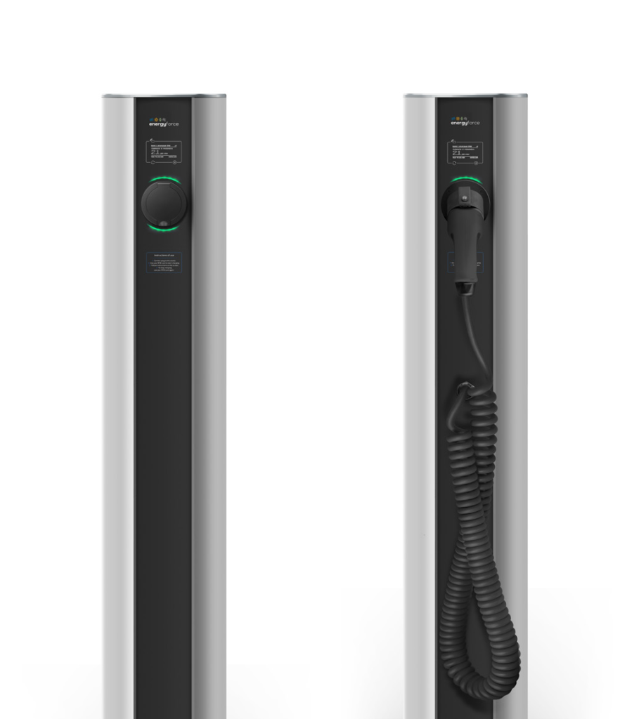 Dual EV Charger | The Vertical Dual Electric Car Charger